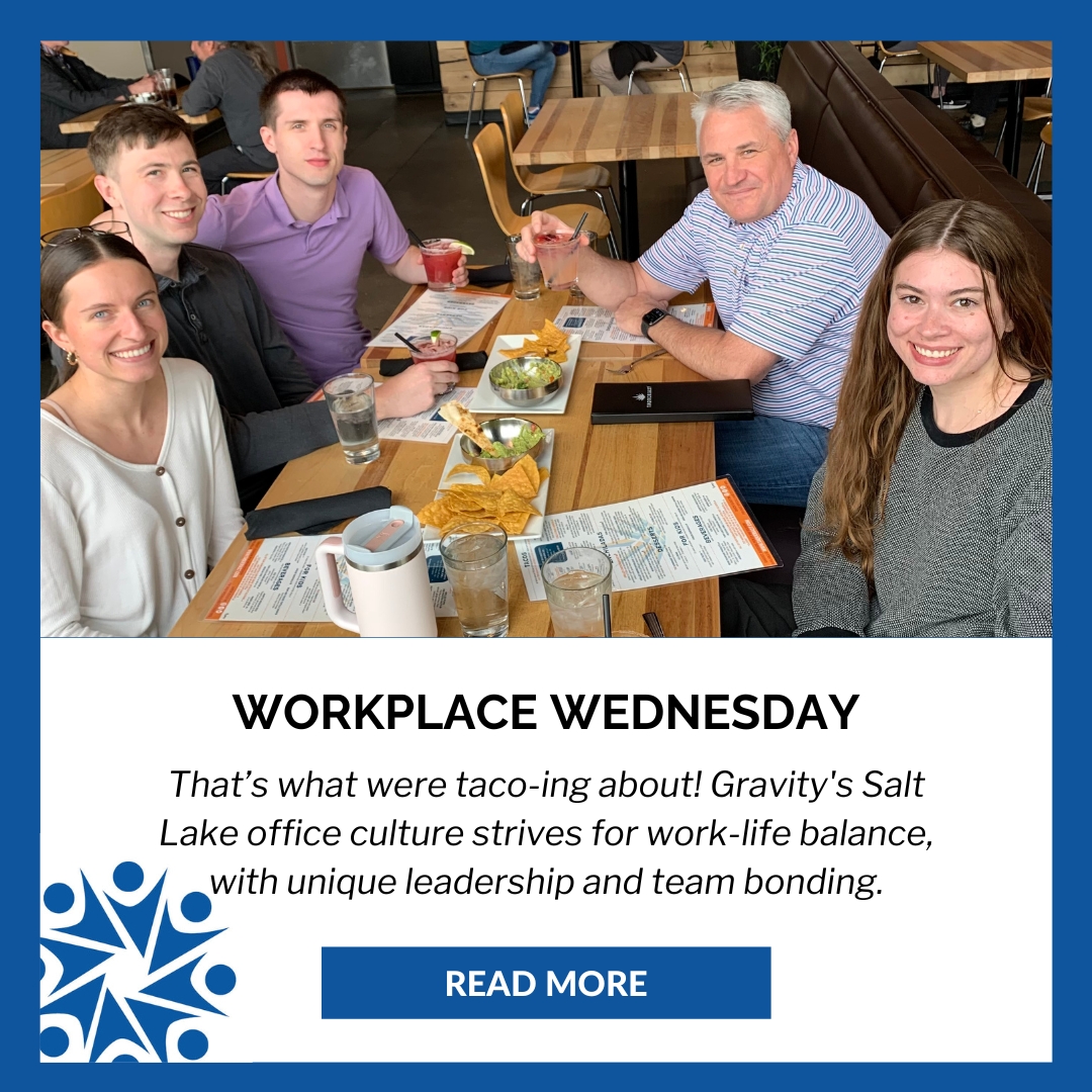 Workplace Wednesday: Salt Lake City - Gravity IT Resources