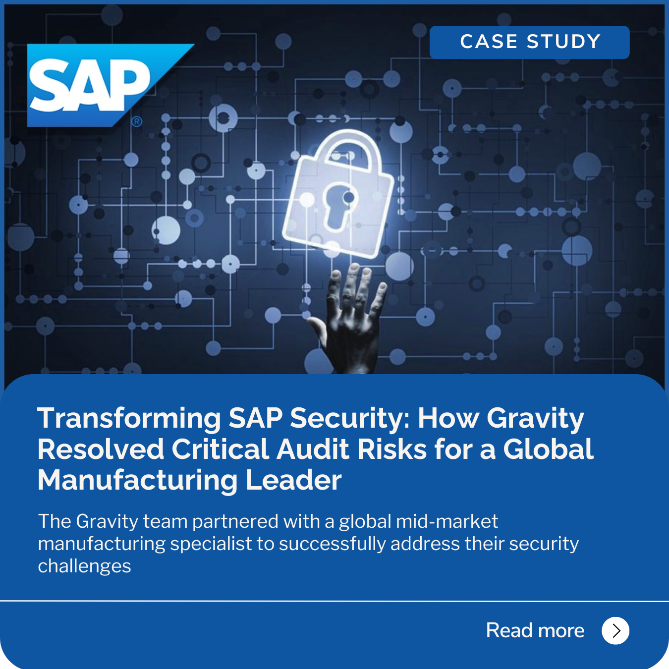 Case Study: SAP Niche Advisory Services (Security) - Gravity IT Resources
