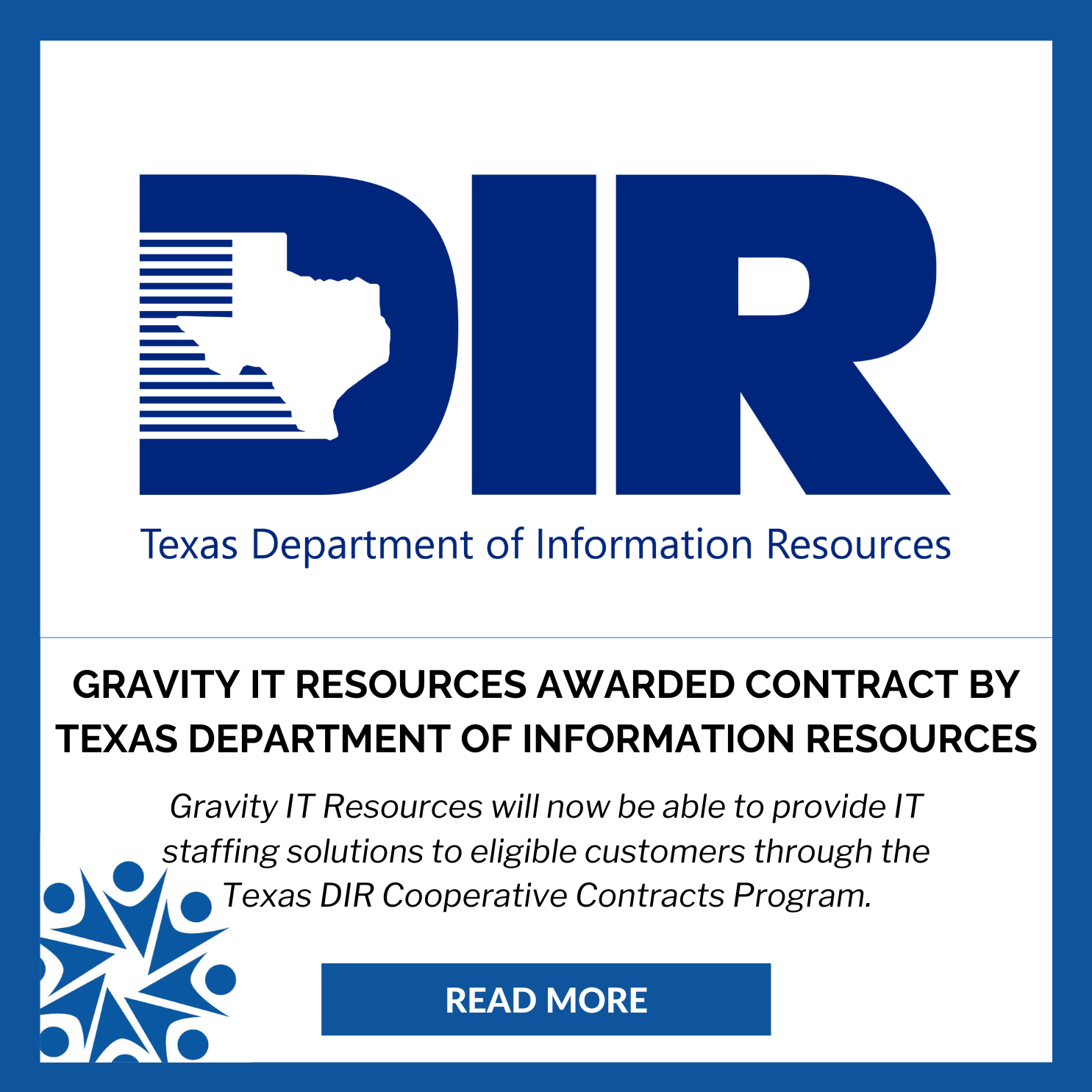 Gravity IT Resources Awarded Contract by Texas Department of ...