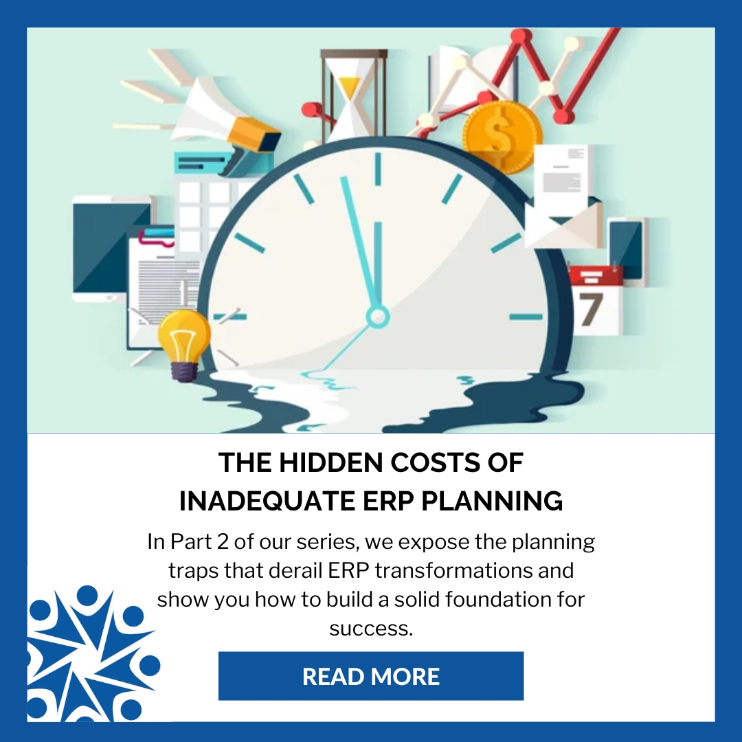 ERP Transformations Part 2 - Inadequate Planning - Gravity IT Resources